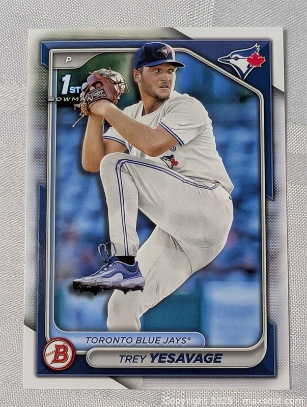 2024 Bowman Trey Yesavage Rookie Card | Maxsold