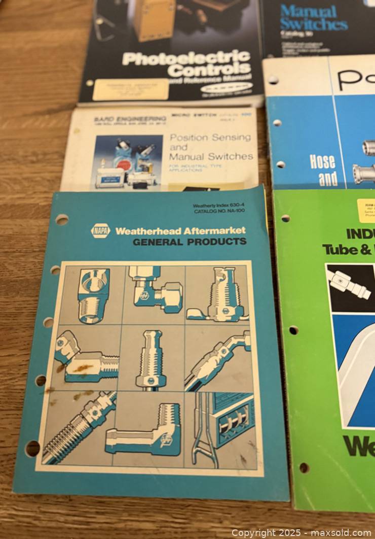 Vintage engineering & industrial catalogs | Maxsold
