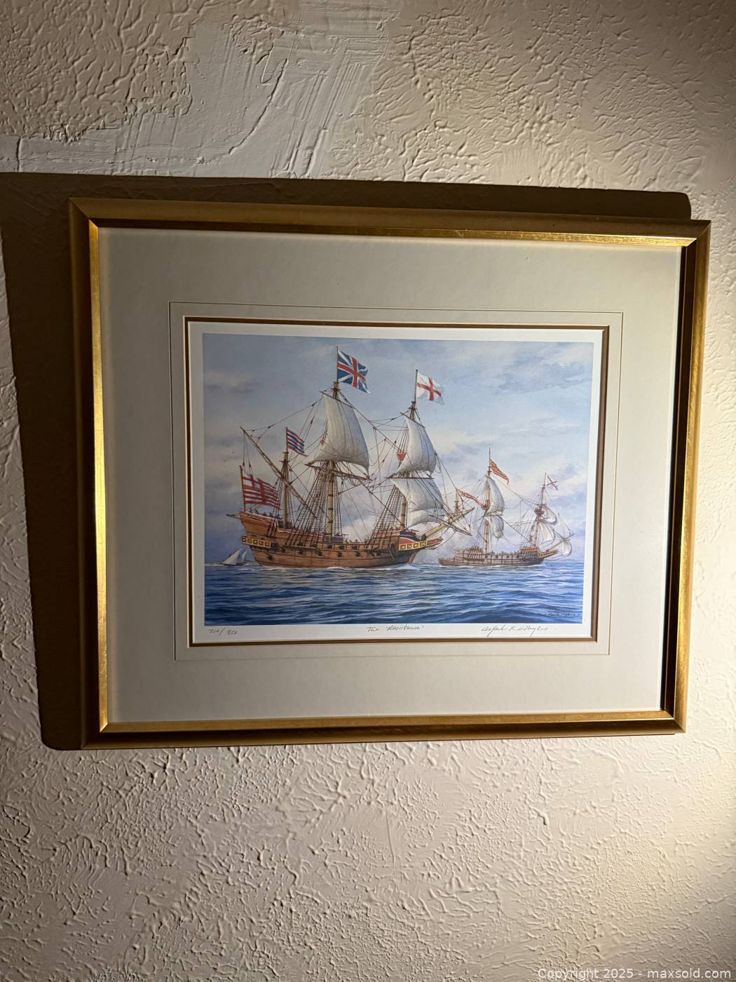 Mark Myers "The Resistance" limited edition print 710/950 | Maxsold