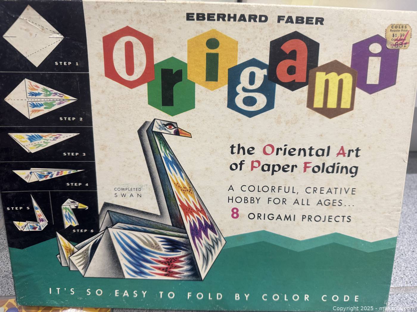 Eberhard Faber origami kit plus 5 paper packs | Maxsold