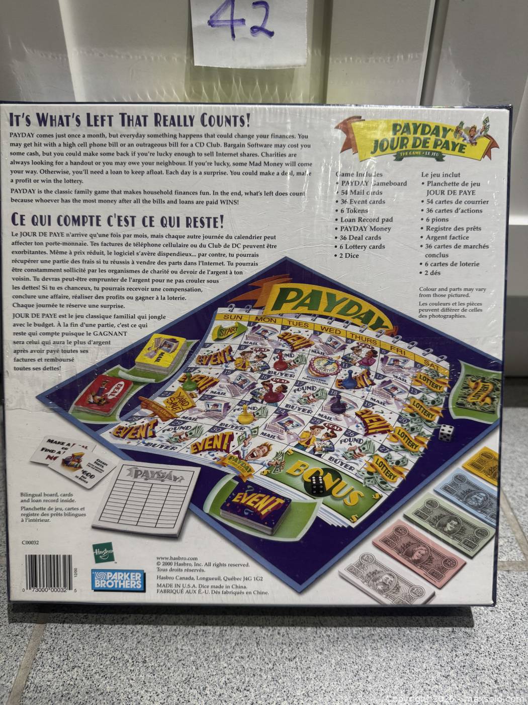 Payday Jour de Paye sealed board game | Maxsold