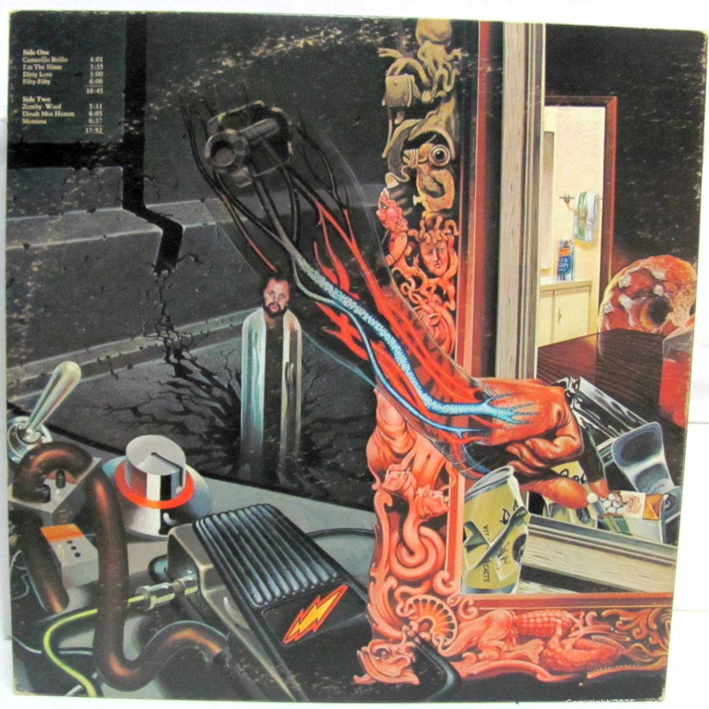 Frank Zappa & The Mothers "Over-Nite Sensation" 12" LP | Maxsold