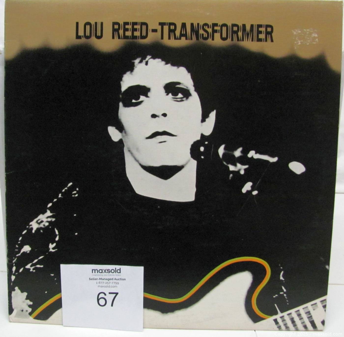 Lou Reed "Transformer" 12" LP vinyl record | Maxsold