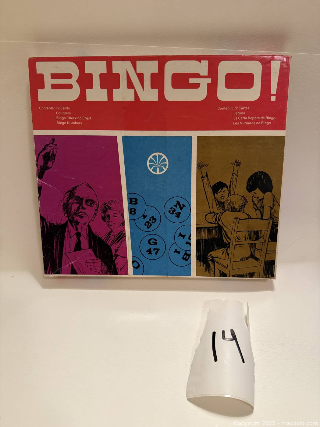 1970s vintage Bingo! paper game | Maxsold