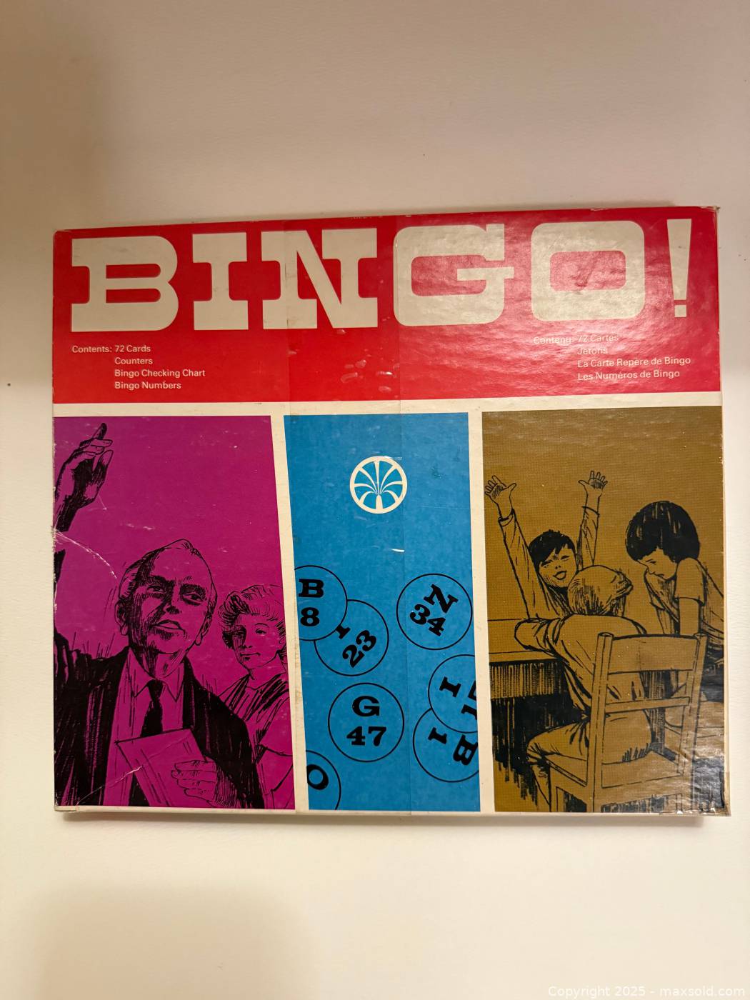 1970s vintage Bingo! paper game | Maxsold
