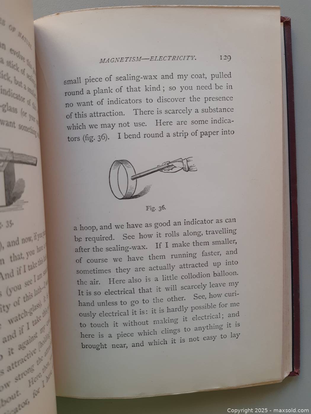 On The Various Forces of Nature by Faraday | Maxsold