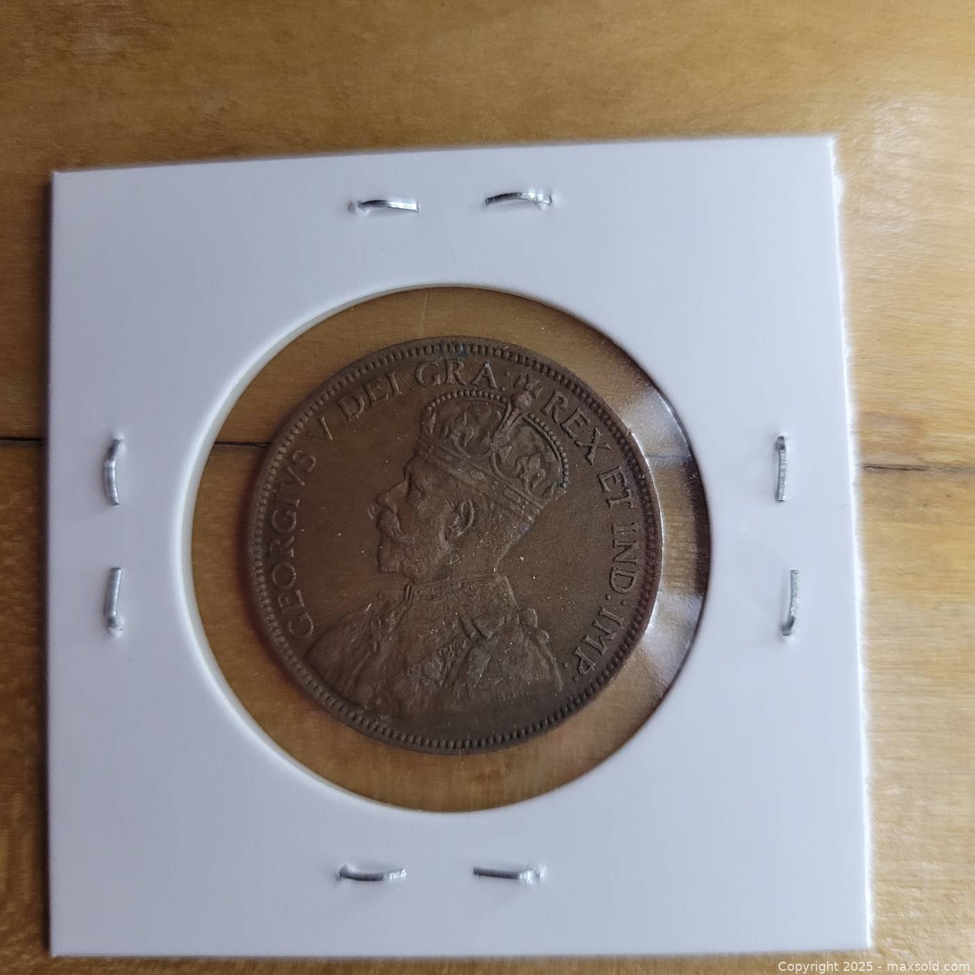 1919 Canadian One Cent Coin | Maxsold