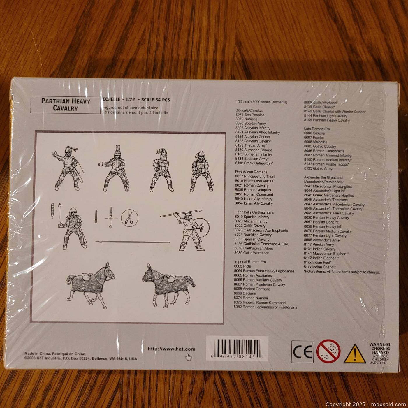 HaT Parthian Heavy Cavalry 1/72 Figure Set | Maxsold