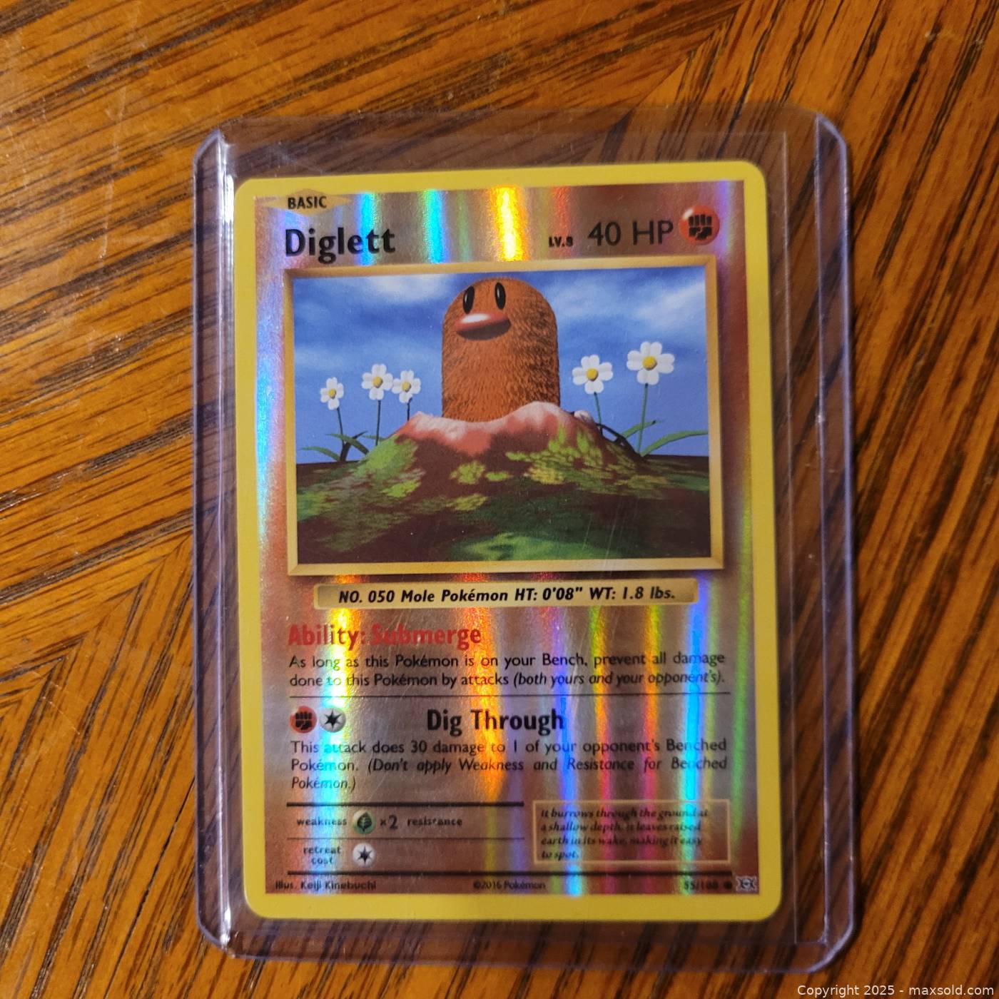 Diglett 55/108 Reverse Holo XY Evolutions Pokémon Card | Maxsold