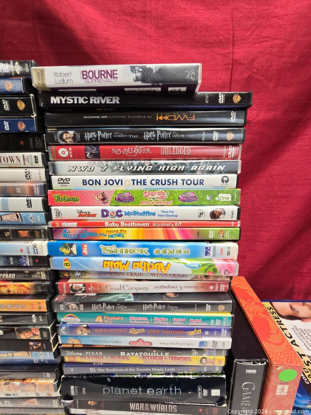 Assorted DVDs And Blu-ray Discs | Maxsold