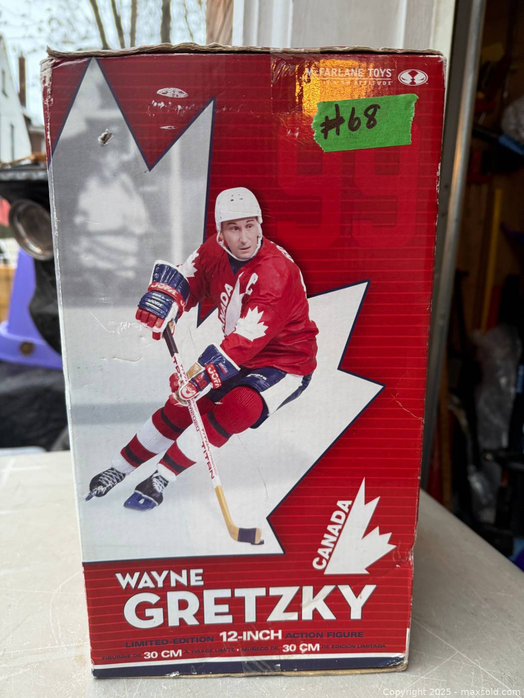 Wayne Gretzky 12" Limited-Edition Action Figure NIB | Maxsold