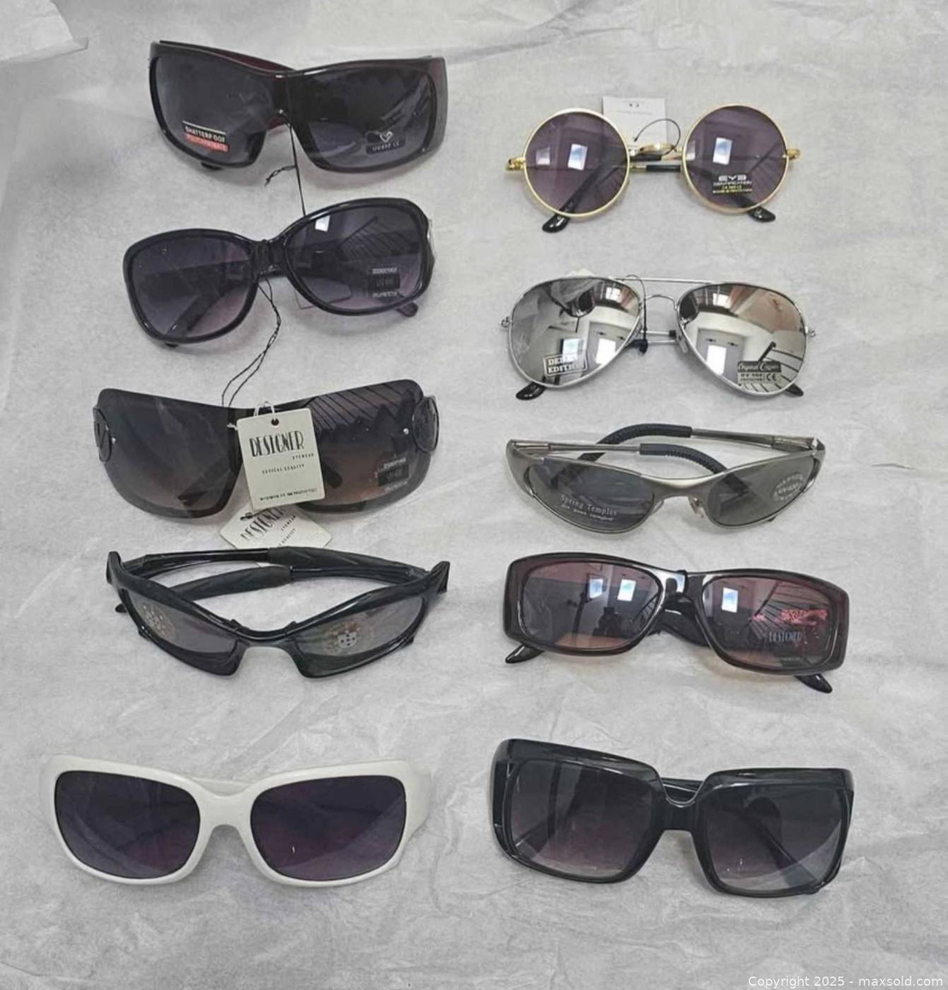 10 pairs assorted sunglasses | Maxsold