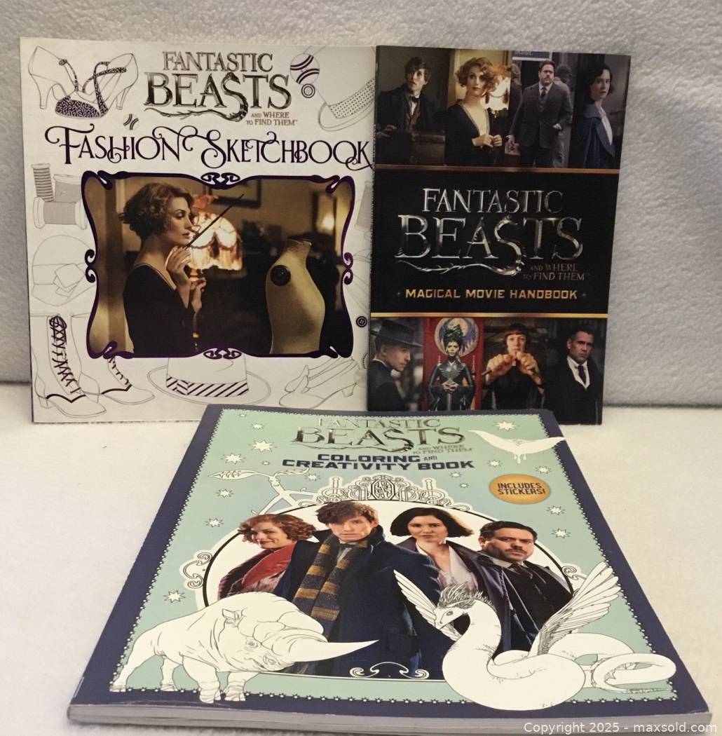 Fantastic Beasts book trio | Maxsold