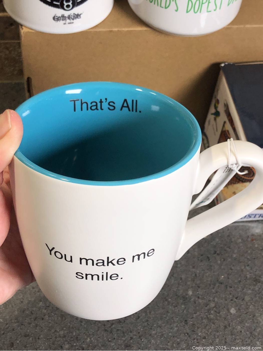 Collection of 5 New Slogan & Theme Mugs | Maxsold