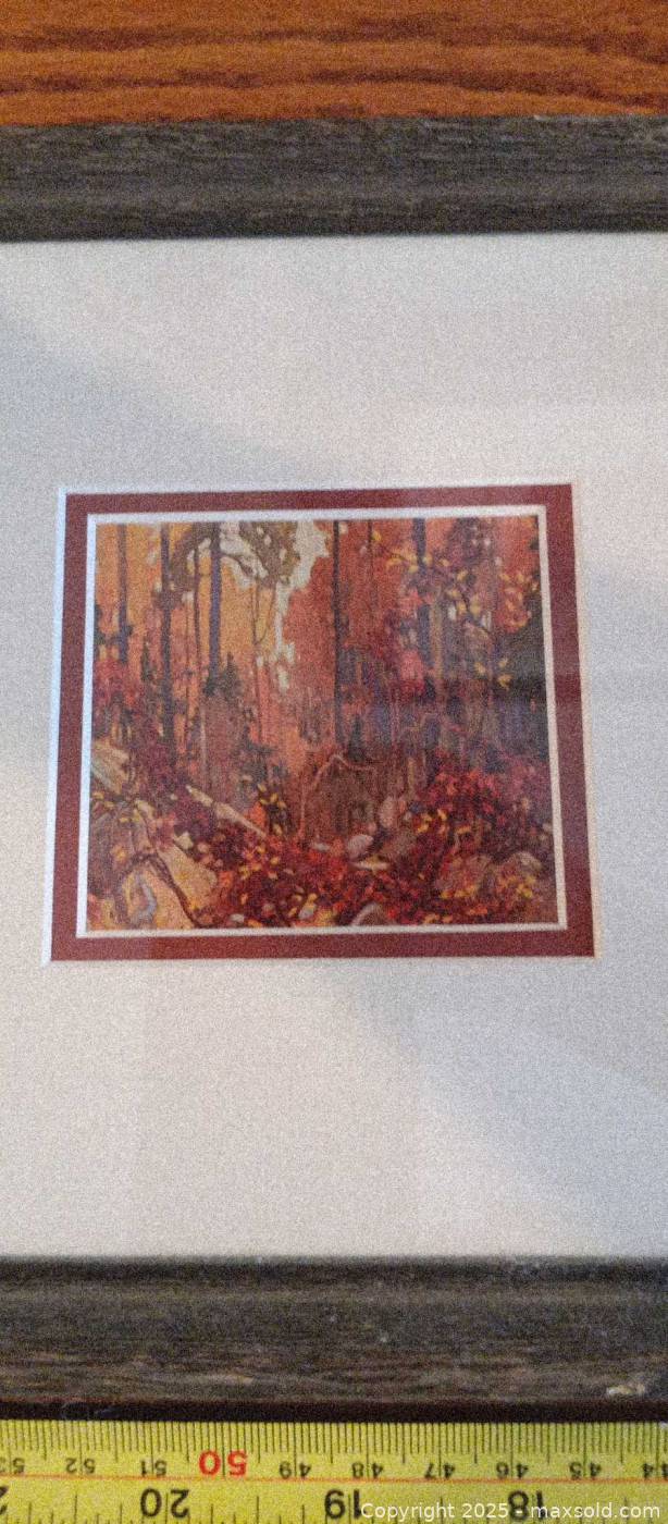 Set of 3 framed small landscape prints | Maxsold