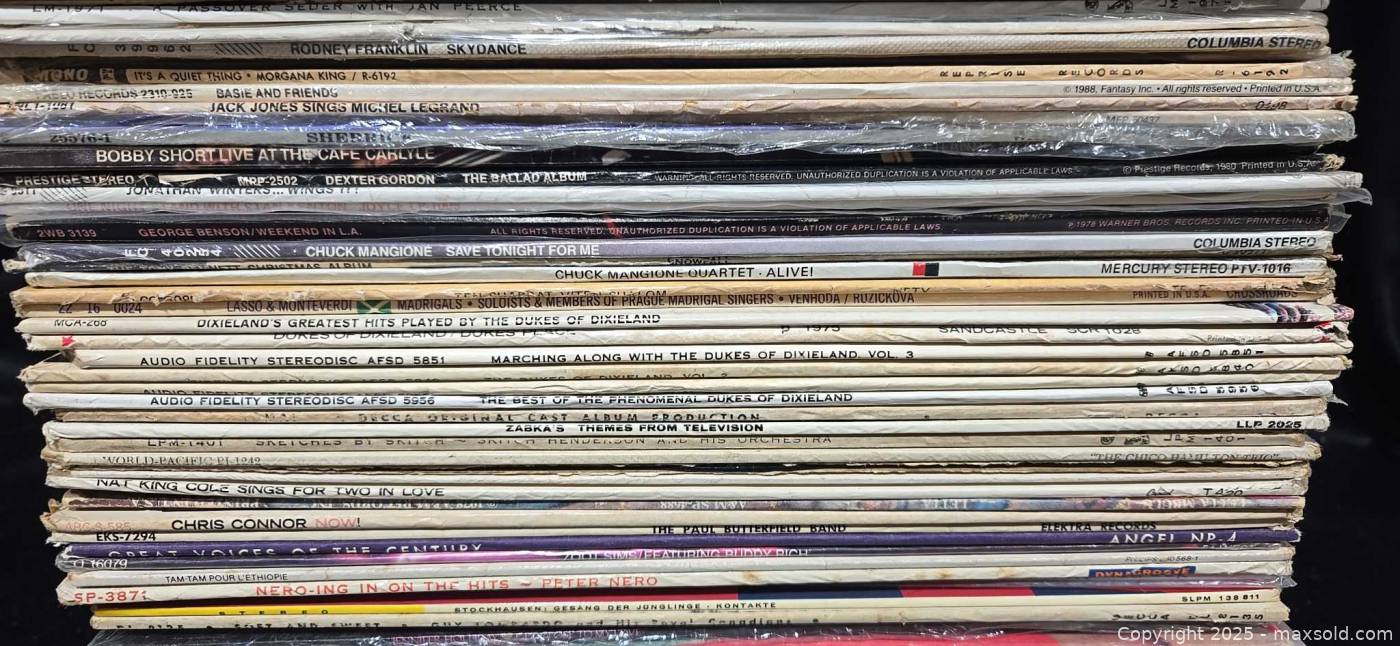 Assorted vinyl LP record collection | Maxsold
