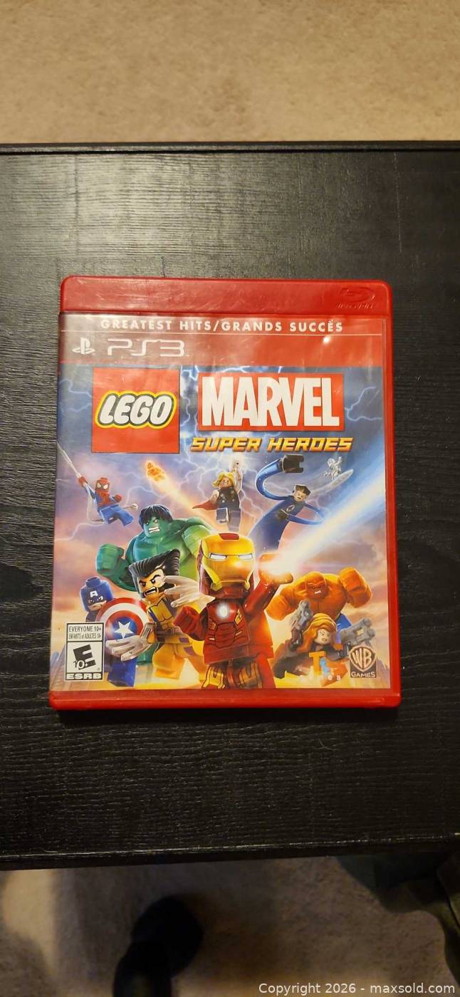 LEGO Marvel Super Heroes PS3 Video Game | Maxsold