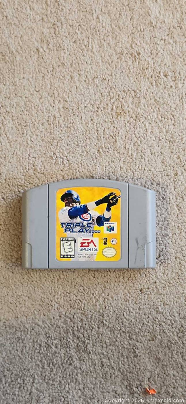 Nintendo 64 Triple Play 2000 cartridge | Maxsold