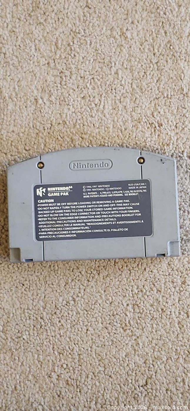 Nintendo 64 Triple Play 2000 cartridge | Maxsold