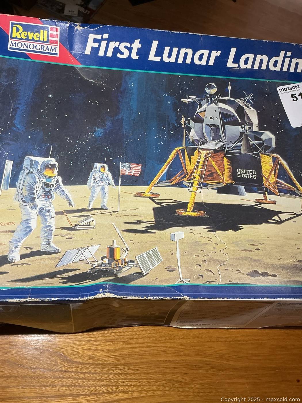 Revell Monogram First Lunar Landing model kit | Maxsold