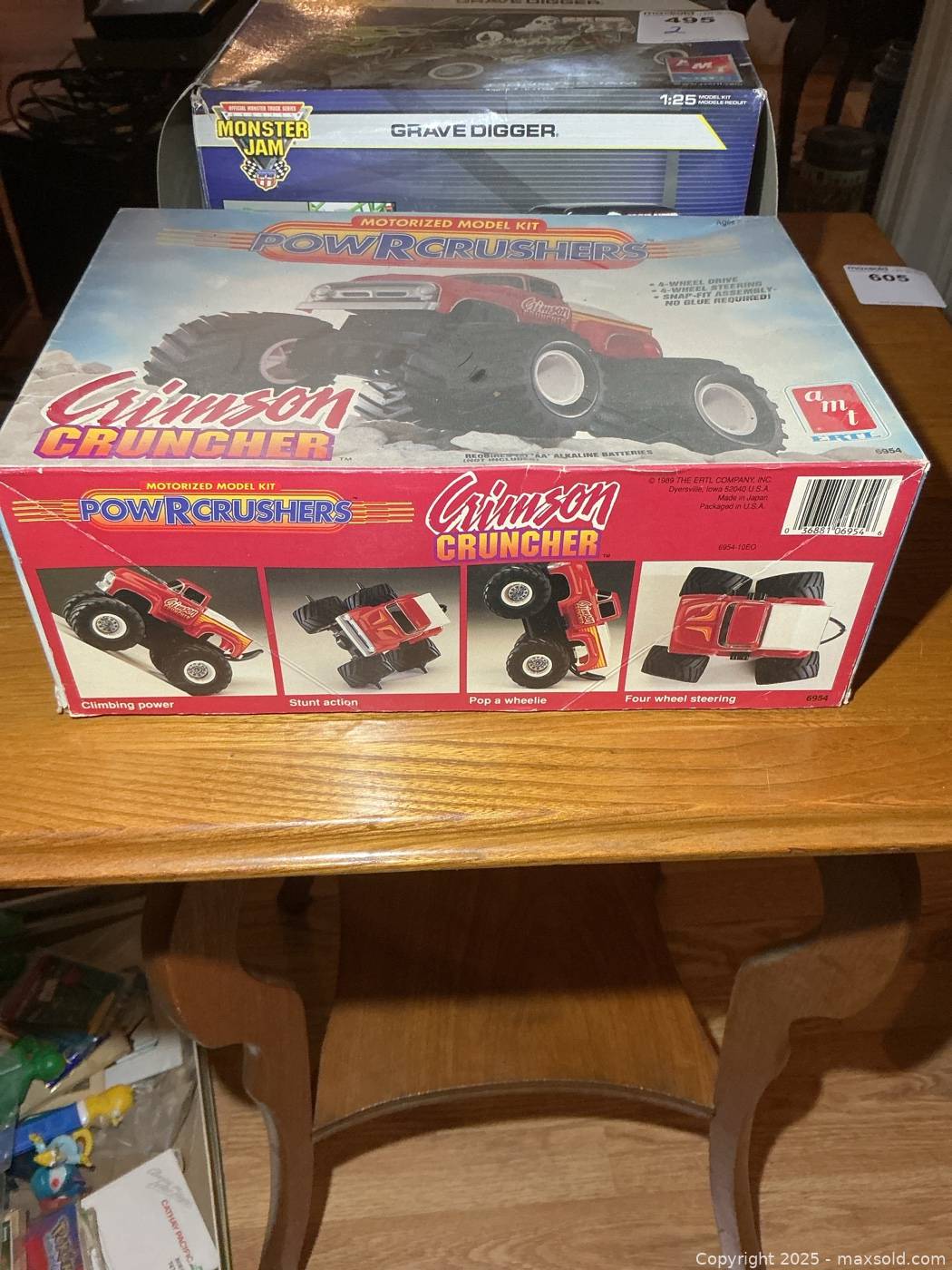 AMT Crimson Cruncher & Revell Grave Digger model kits | Maxsold