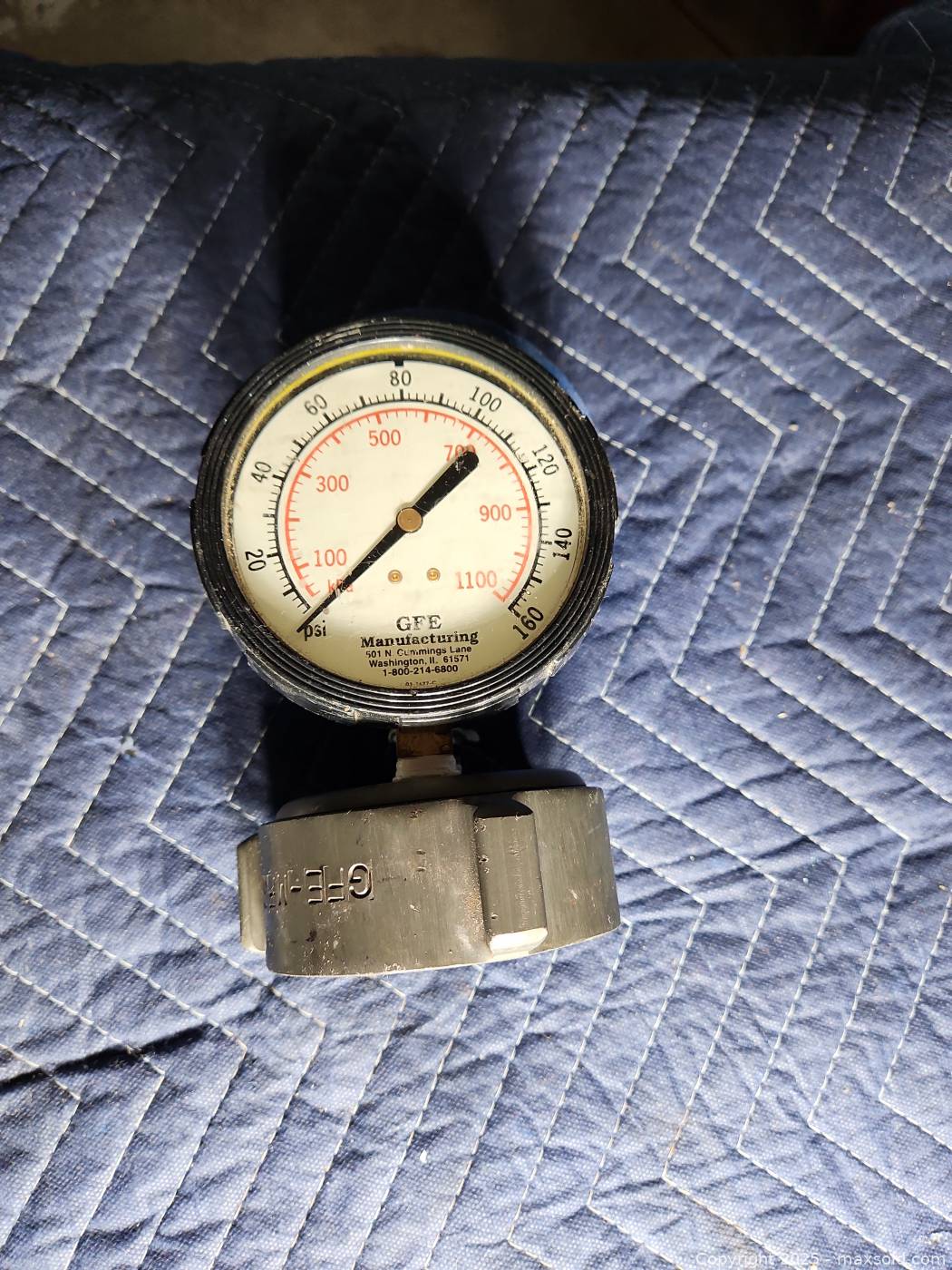 GFE hydrant pressure gauge and flow meter | Maxsold