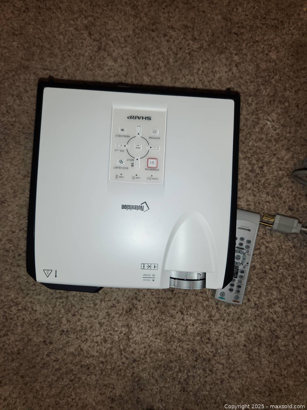 Sharp Notevision XR-32X-L Projector | Maxsold