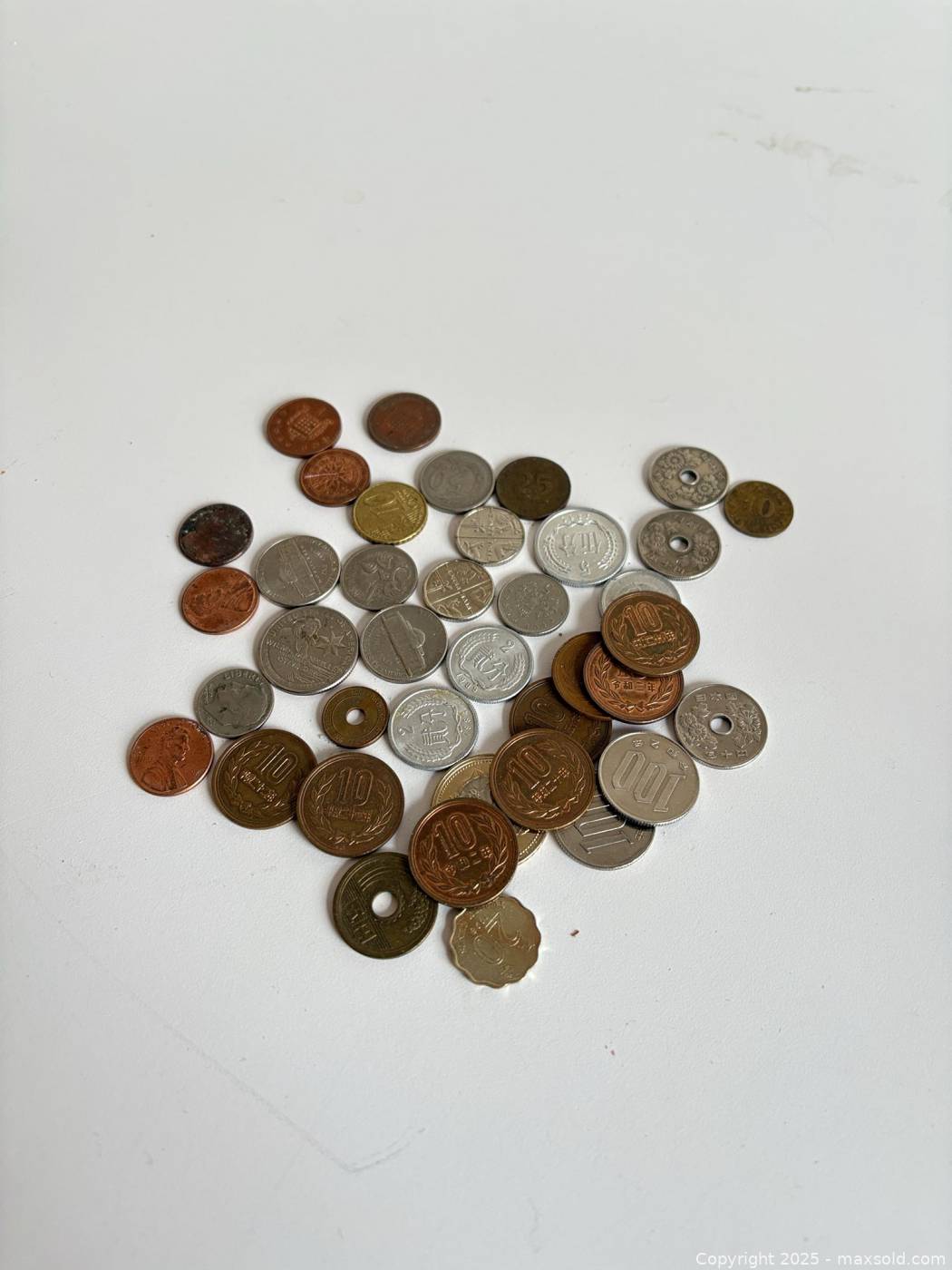 Assorted Foreign Currency Coins, Approx. 38 Pieces | Maxsold