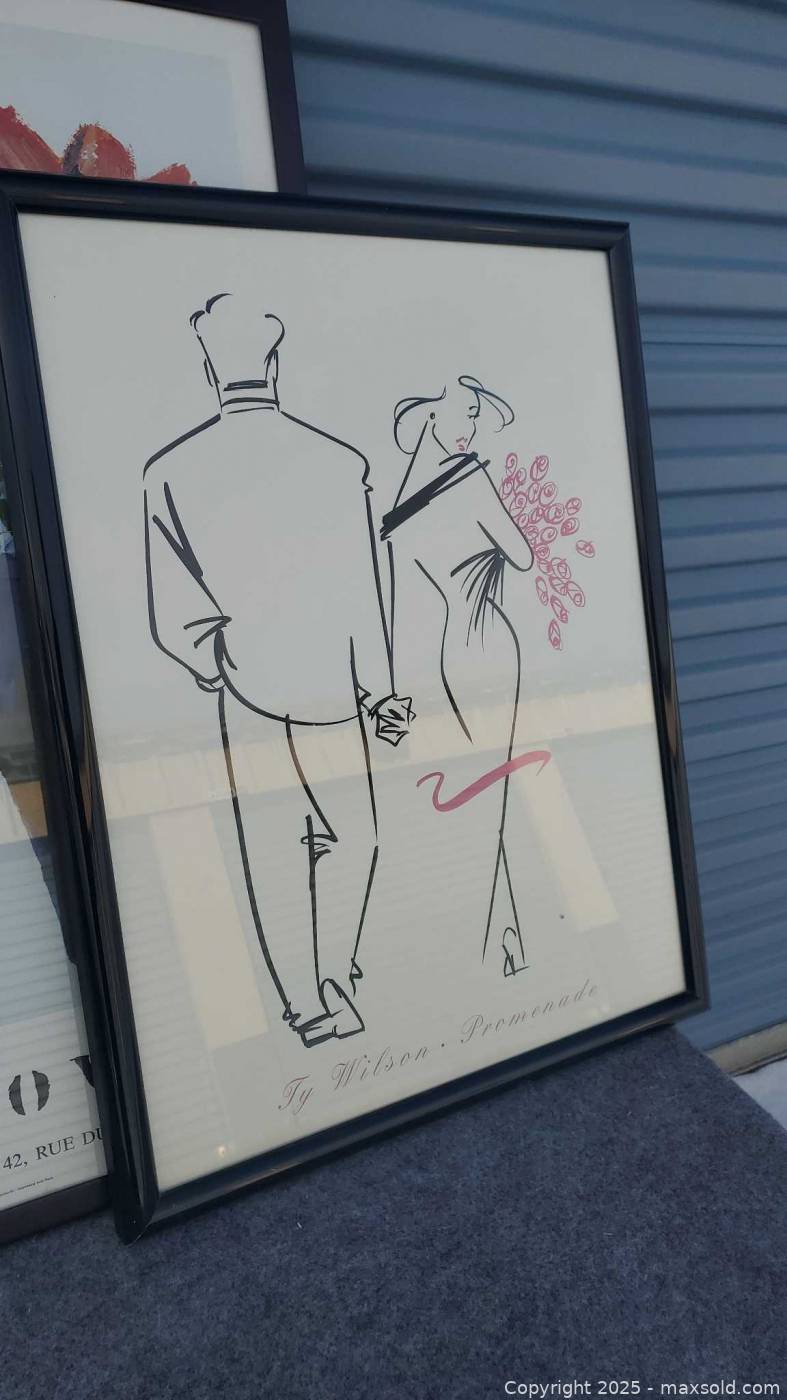 Framed art prints Gasiorowski & Ty Wilson | Maxsold