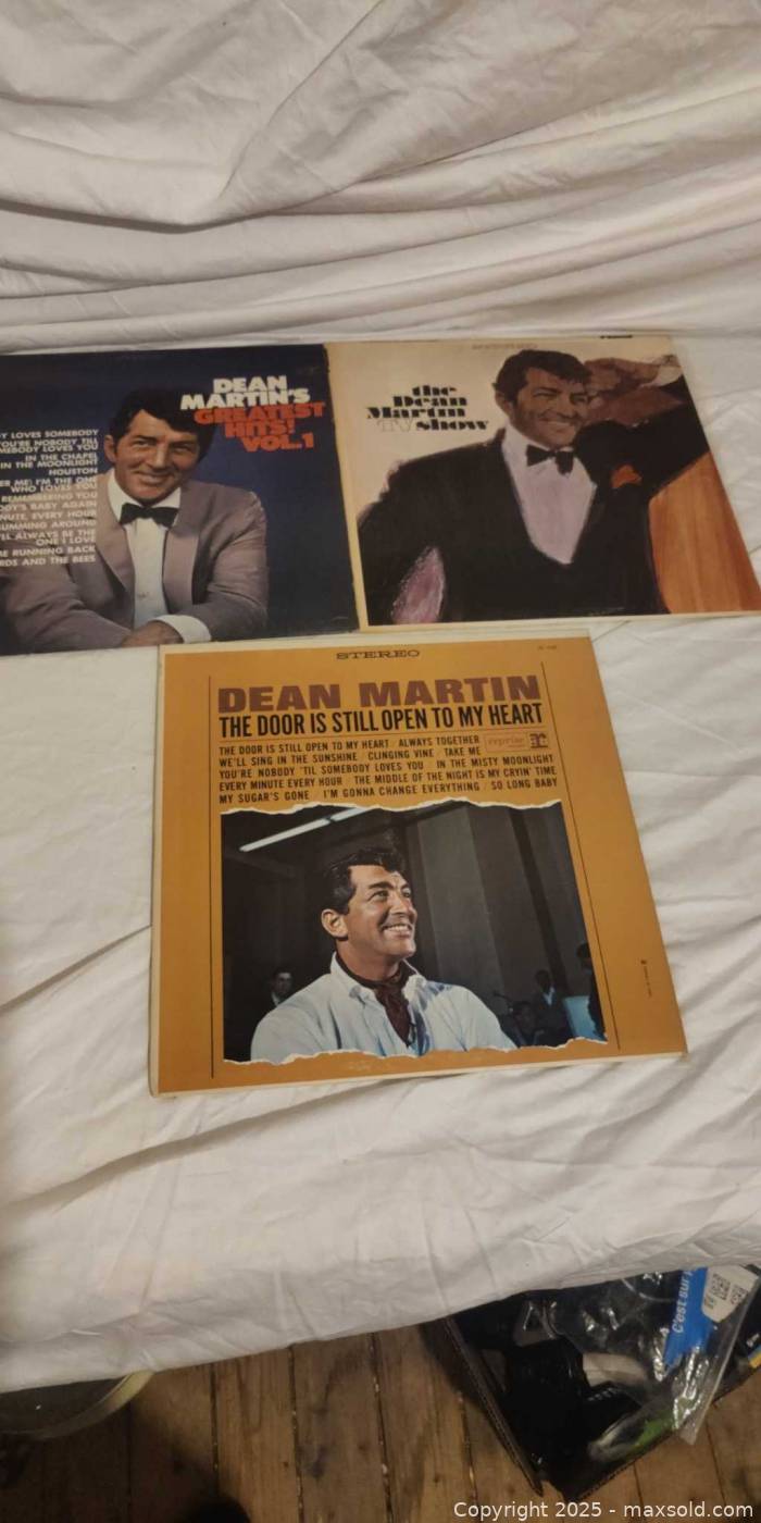 Dean Martin 12" Stereo Vinyl LPs x3 | Maxsold