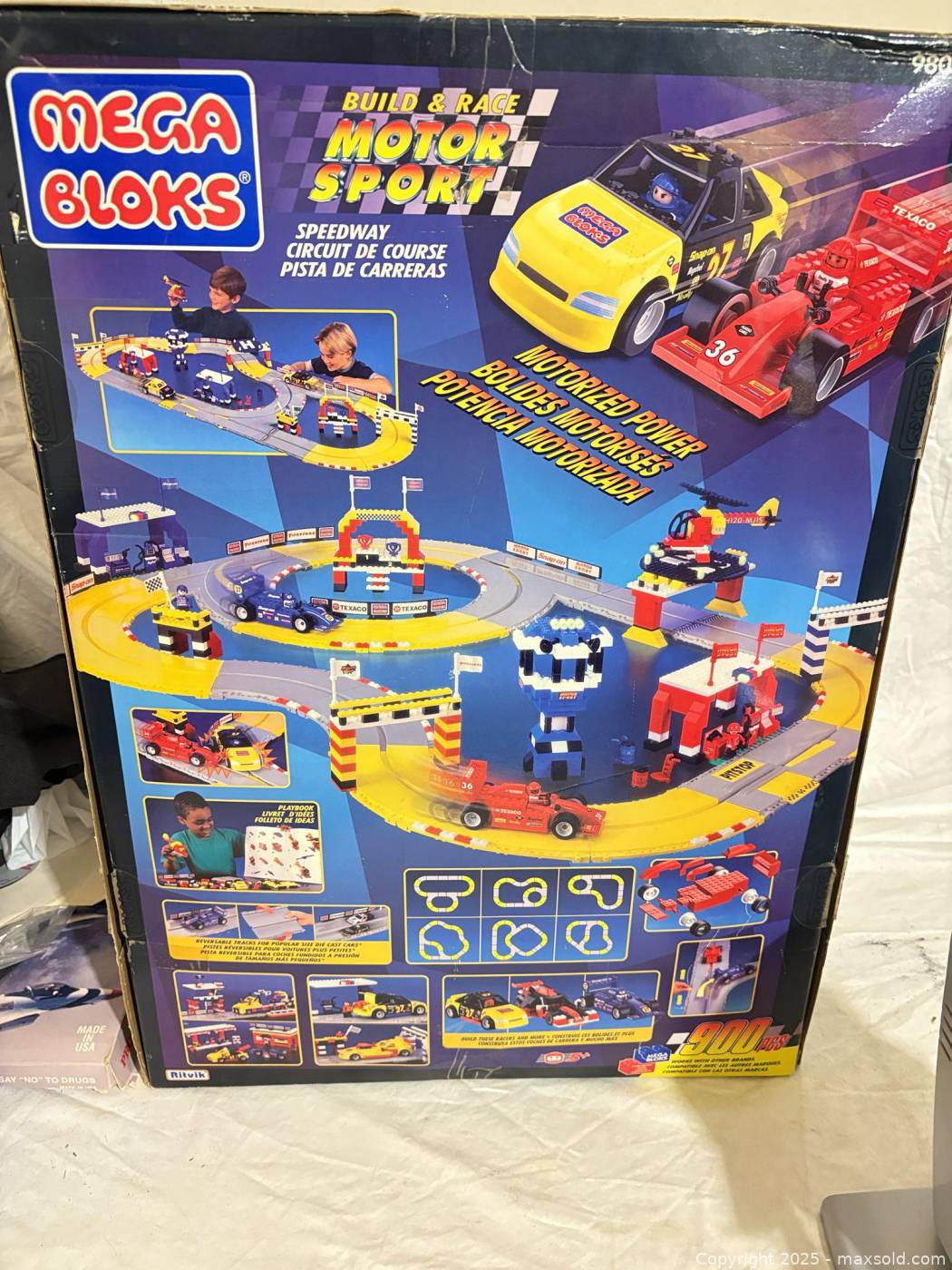 Mega Bloks Motor Sport Speedway Set 9801 | Maxsold