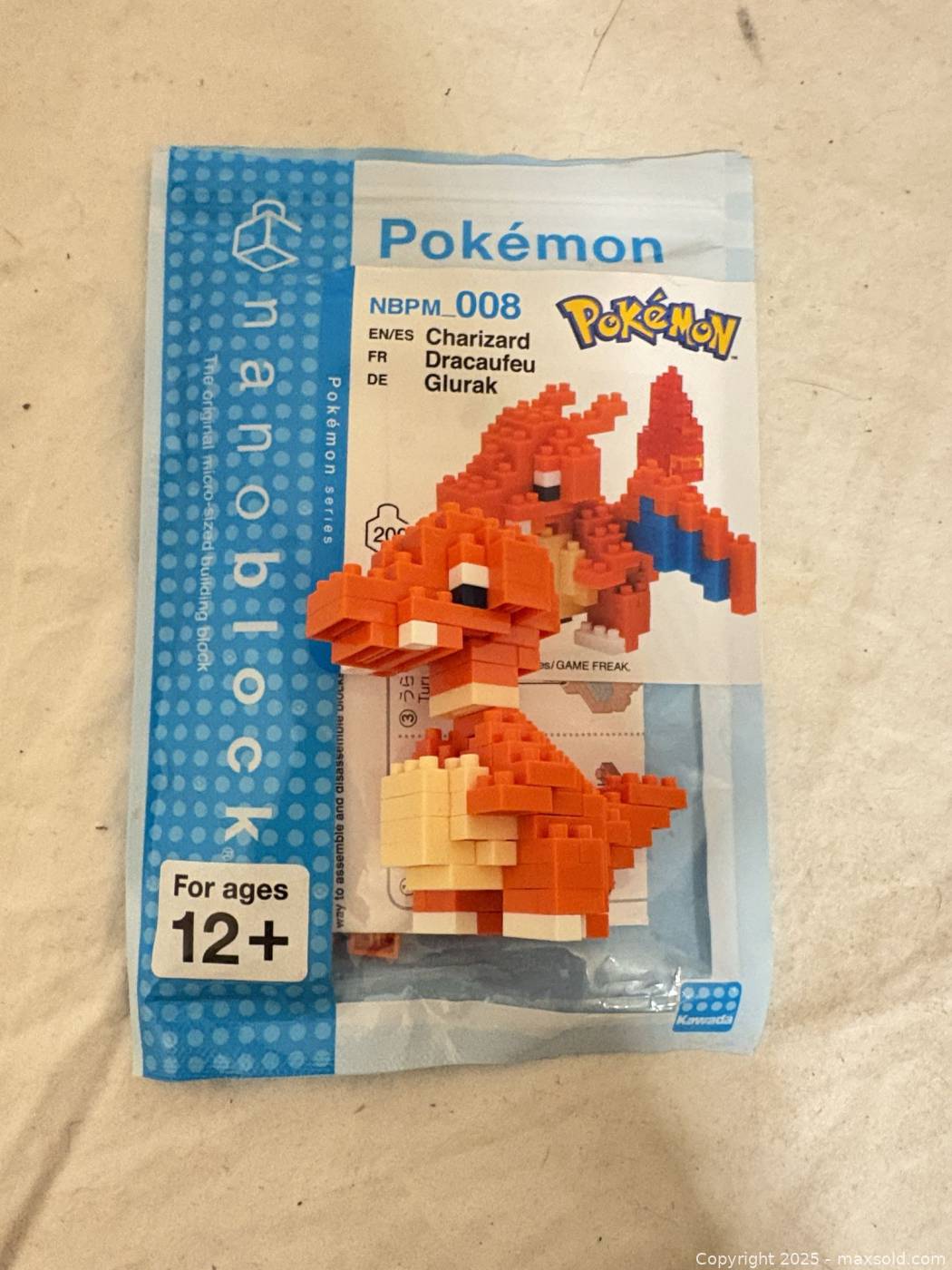 Nanoblock Pokémon sets Bulbasaur Ivysaur Venusaur Gengar Charizard ...