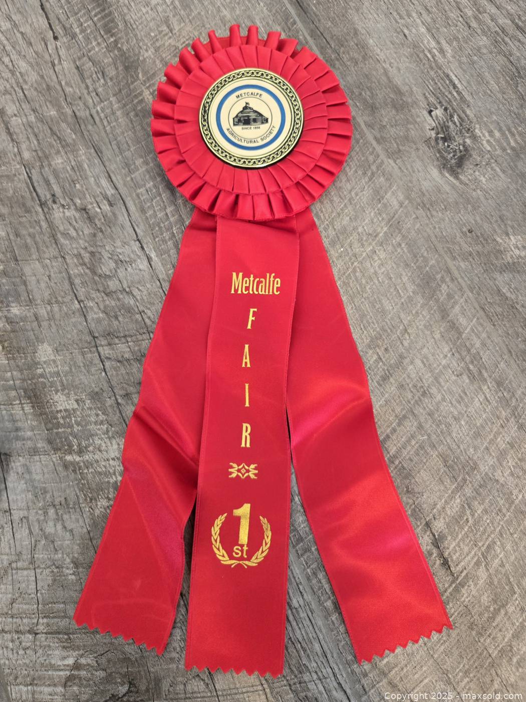 Vintage Ottawa-area county fair award ribbons | Maxsold