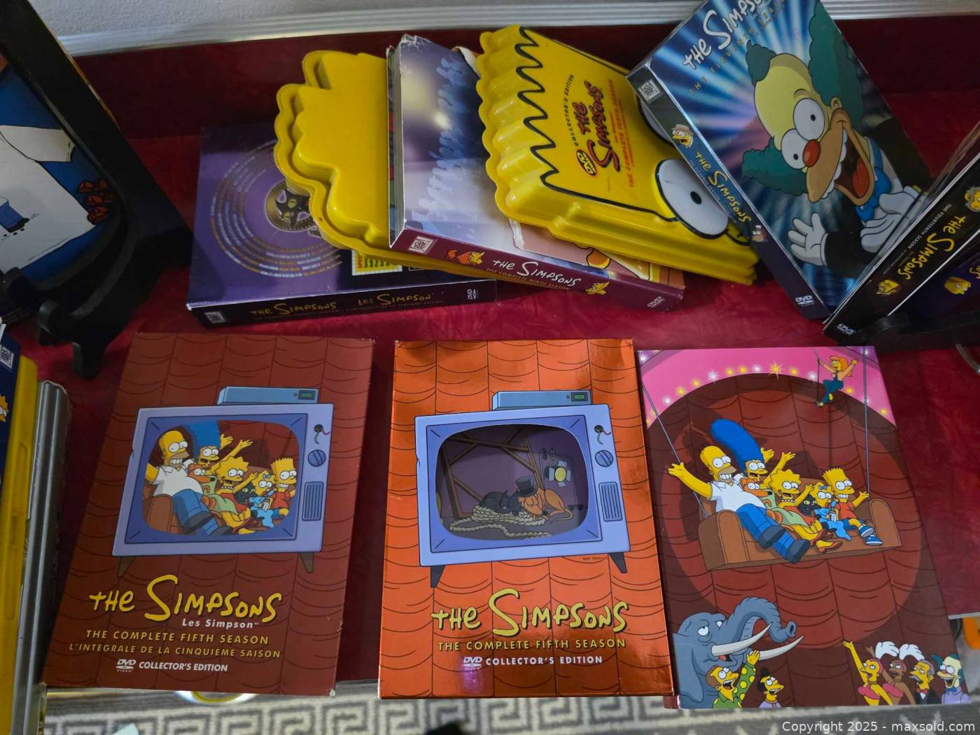 The Simpsons DVD seasons 1-14 & 20 with book and gift set | Maxsold