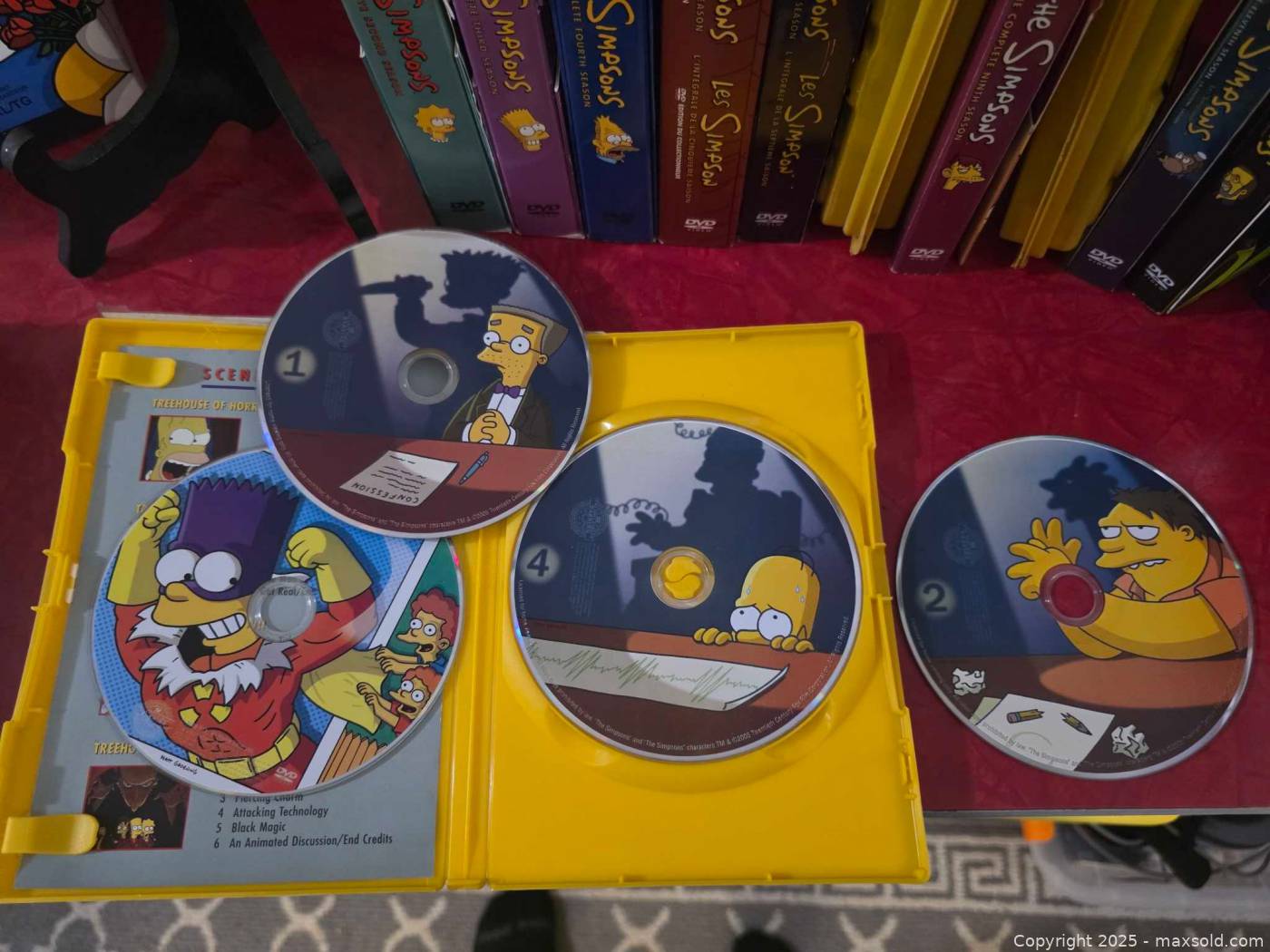 The Simpsons DVD seasons 1-14 & 20 with book and gift set | Maxsold
