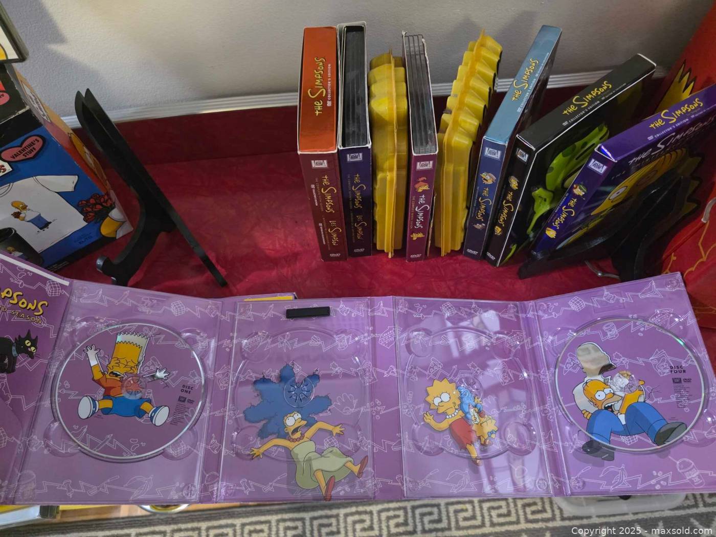The Simpsons DVD seasons 1-14 & 20 with book and gift set | Maxsold