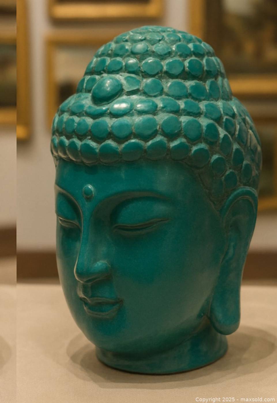 Bakelite Buddha Head Sculpture | Maxsold