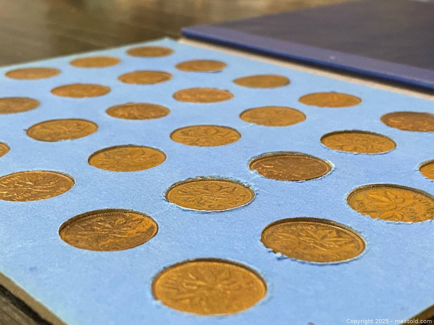 Whitman Classic Canadian Cent Coin Folder With Pennies | Maxsold