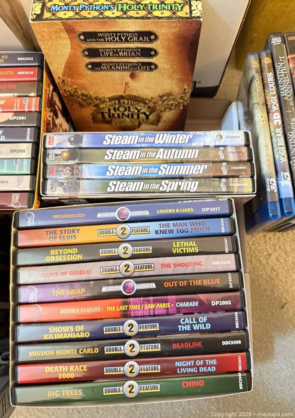 Assorted DVD and Blu-ray Lot | Maxsold