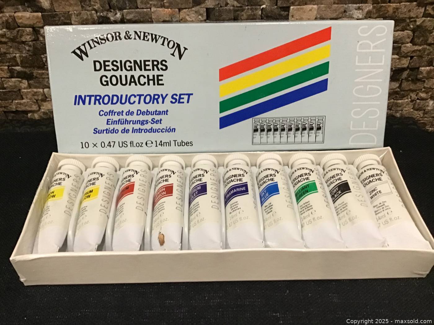 Winsor & Newton Designers Gouache 10-tube set | Maxsold