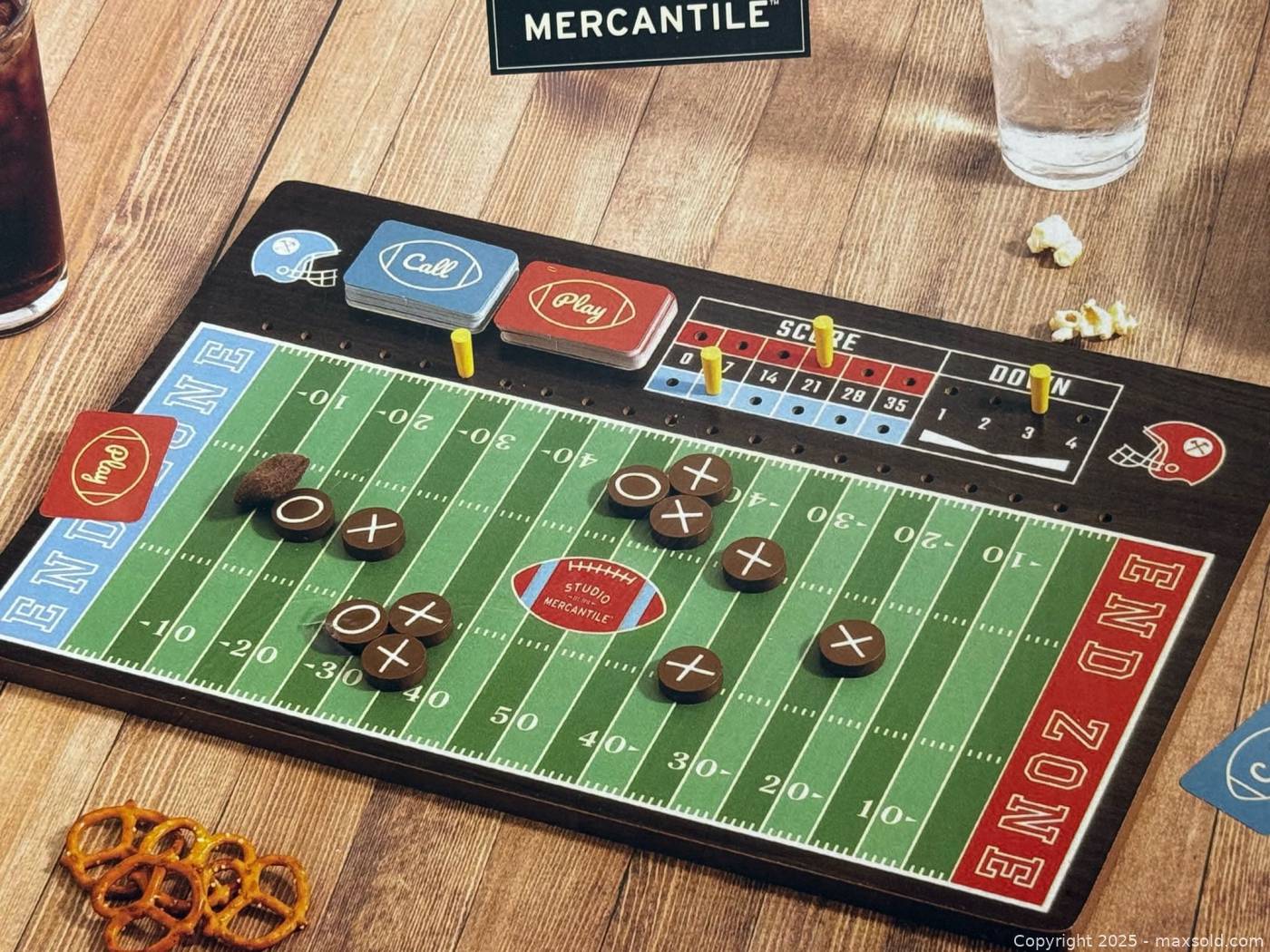 Studio Mercantile Playmaker Football Strategy Board Game | Maxsold