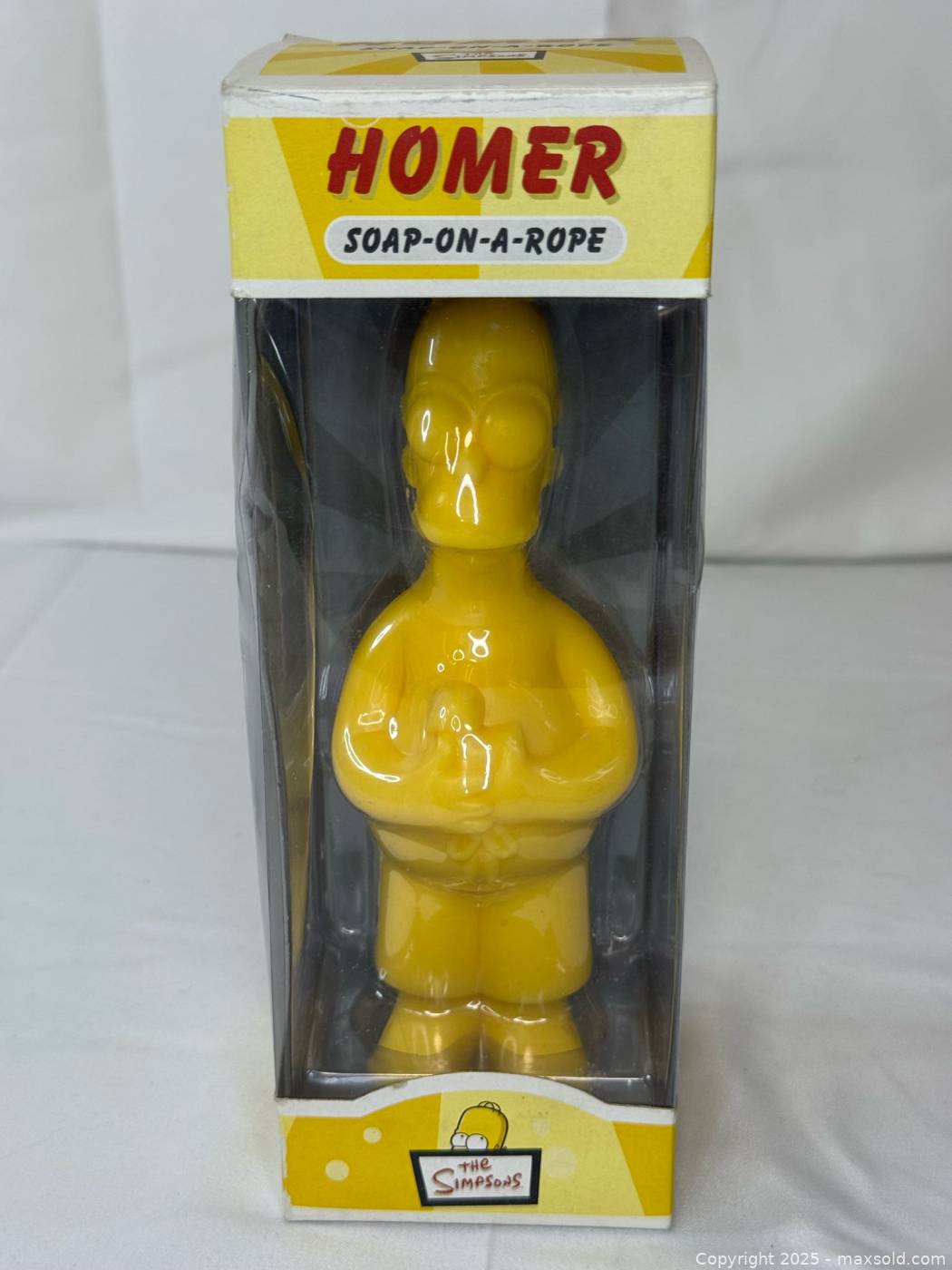Homer Simpson soap-on-a-rope | Maxsold
