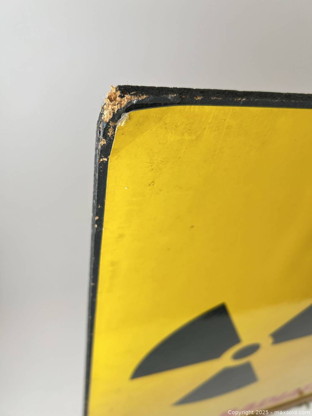 1988 Radiation Kills poster on board | Maxsold