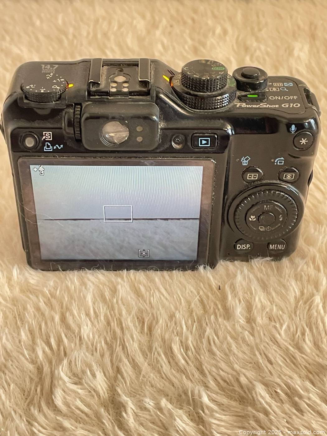Canon PowerShot G10 14.7 MP Digital Camera | Maxsold