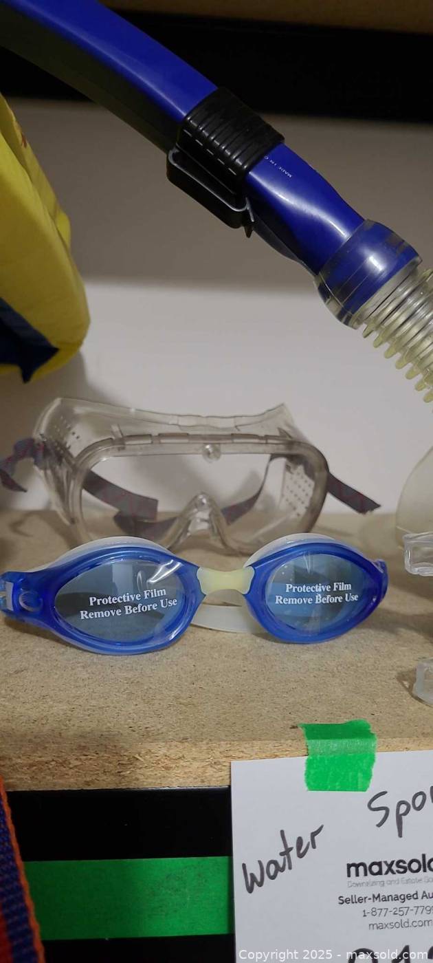 Buoy Boy life jacket, snorkel, swim masks and goggles | Maxsold