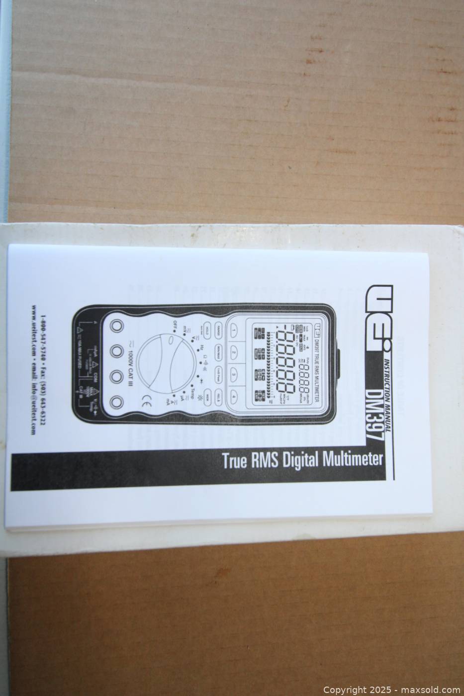 UEi True RMS Digital Multimeter | Maxsold