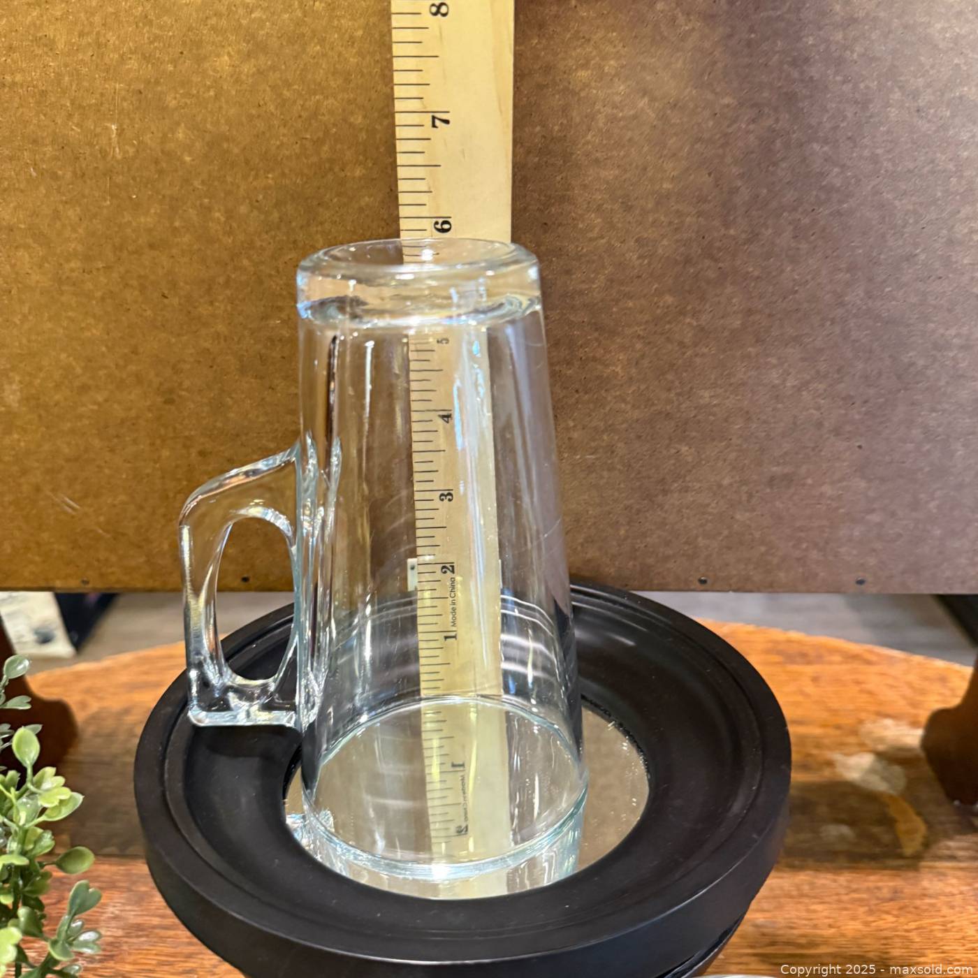Set of 5 clear glass barista mugs 12.5 fl oz | Maxsold