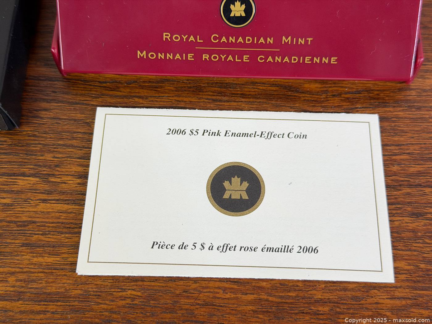 2006 Royal Canadian Mint $5 Pink Ribbon Fine Silver Proof Coin | Maxsold