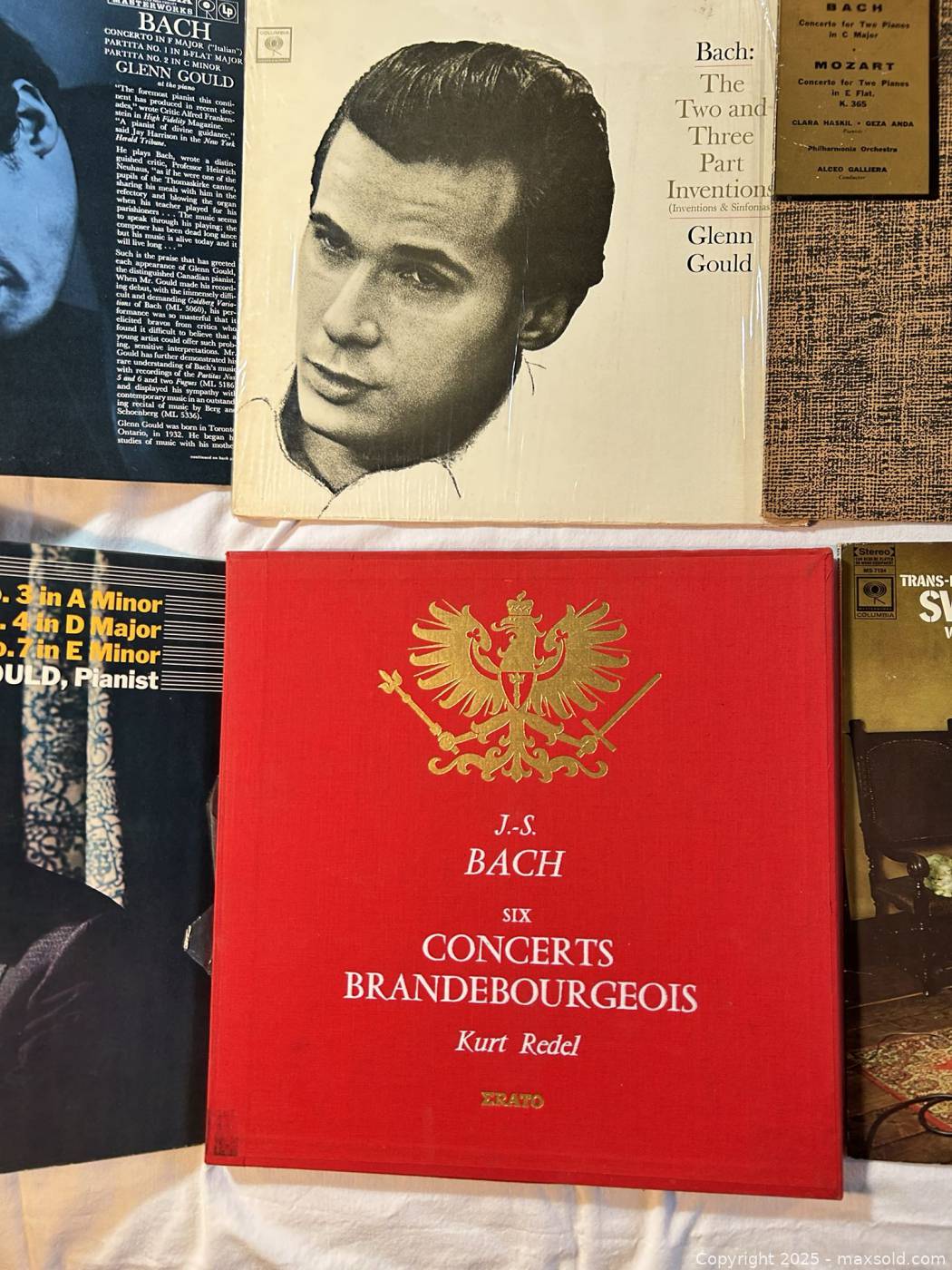 10 classical vinyl LP records | Maxsold