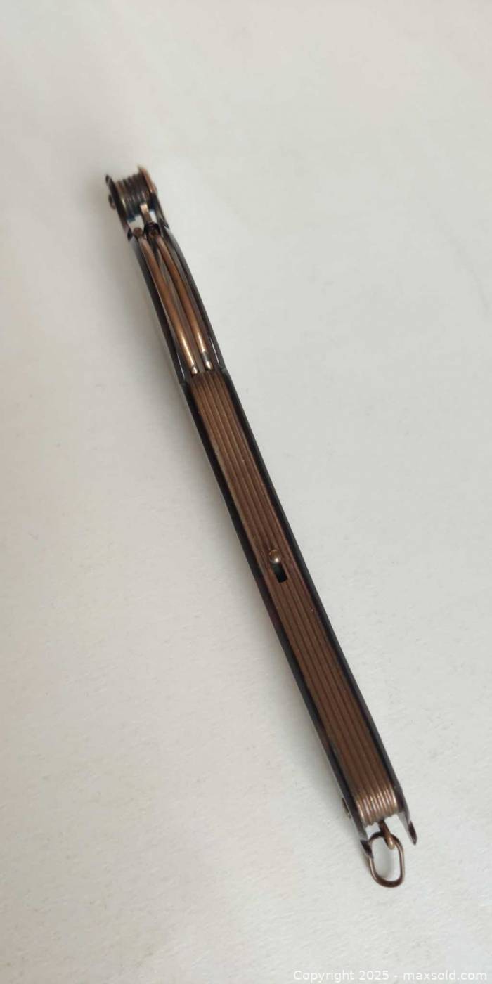 Antique folding lorgnette reading glasses with handle | Maxsold